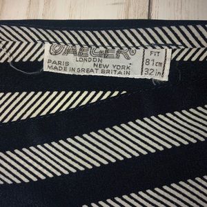 jaeger | Tops | Vintage Jaeger Striped Blouse | Poshmark
